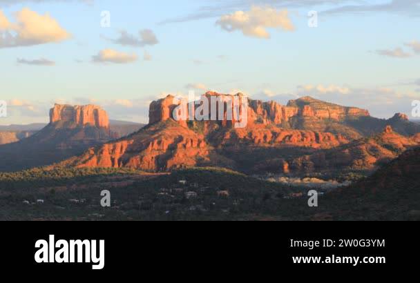 Cathedral Rock view in Sedona, Arizona, United States 4K Stock Video ...