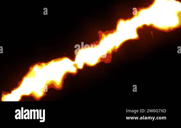 Comic Manga Fire Fx Dynamic Action Patterns/ 4k animation of a comic ...