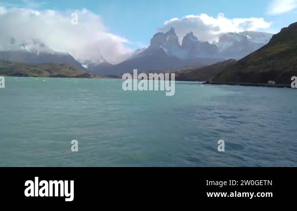 Mountains of patagonia, mountain landscapes of patagonia. View of Mount ...