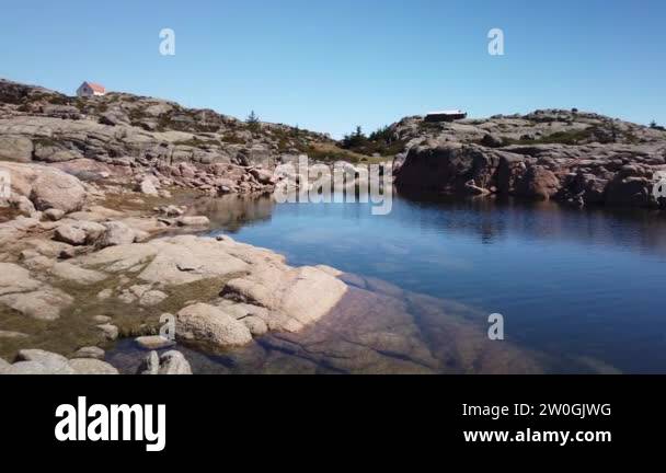 Lagoa Comprida is the largest lake of Serra da Estrela Natural park ...