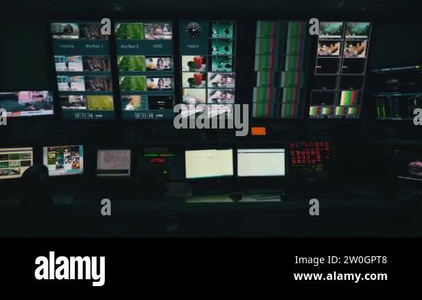 Tv control room Stock Videos & Footage - HD and 4K Video Clips - Alamy
