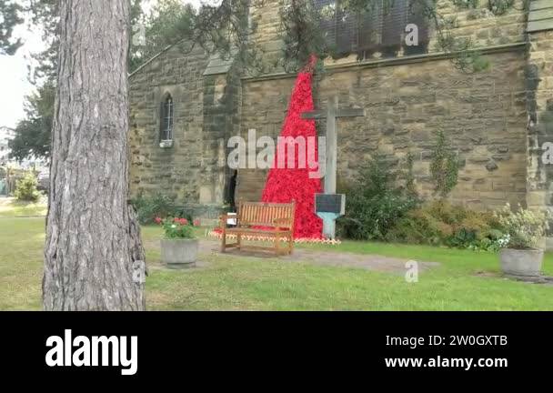 Remembrance day display outside Stock Videos & Footage - HD and 4K ...