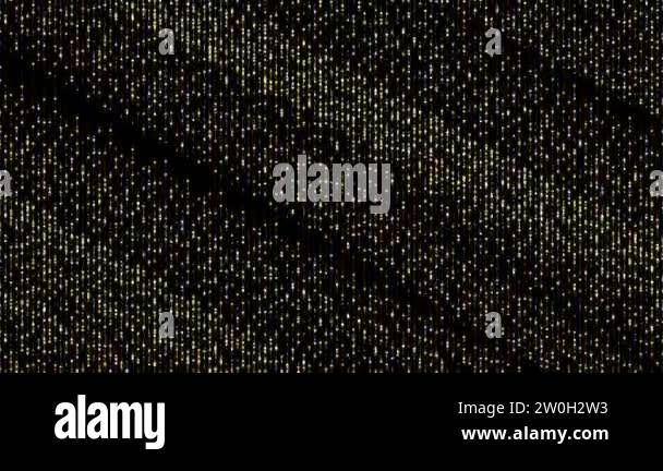 Abstract particle 3D virtual isometric square lighting moving ...