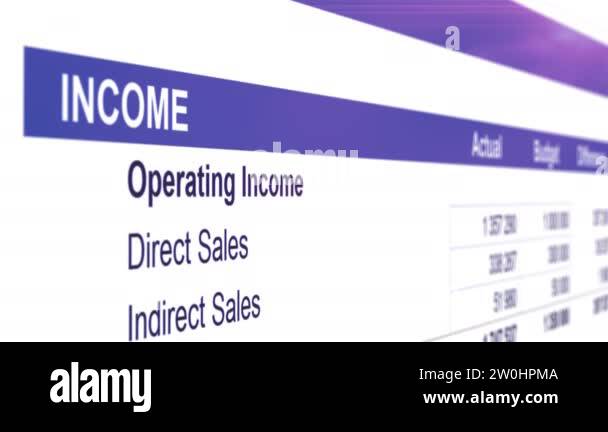 Business income information Stock Videos & Footage - HD and 4K Video ...