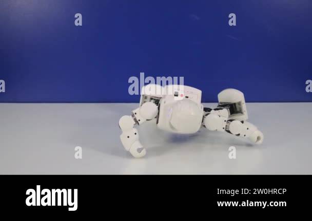 Robotic humanoid toy push ups Stock Videos & Footage - HD and 4K Video ...