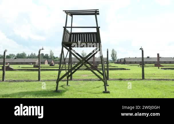 Guard Tower Auschwitz-Birkenau Concentration Camp, War Memorial ...