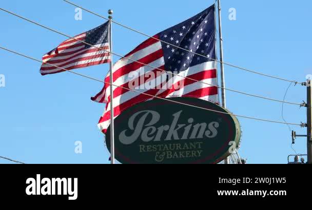 Orlando, Florida / USA, March 3, 2019: Perkins Restaurant And Bakery ...