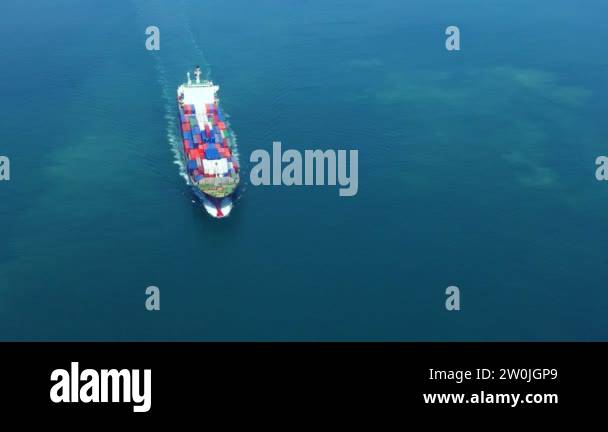 Container ship, Business logistic import-export transport international ...