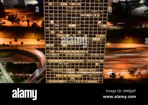 Overview of Downtown Los Angeles Stock Video Footage - Alamy