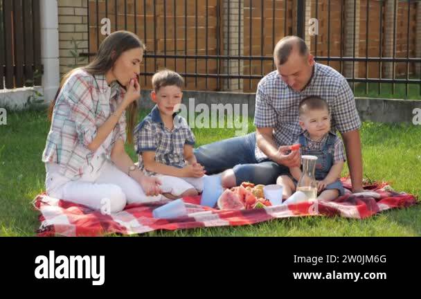 Brown hair family mother father child Stock Videos & Footage - HD and ...