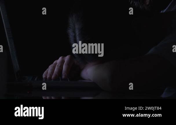 Woman sleeping on laptop keyboard, tiresome work on nightshift, burnout ...