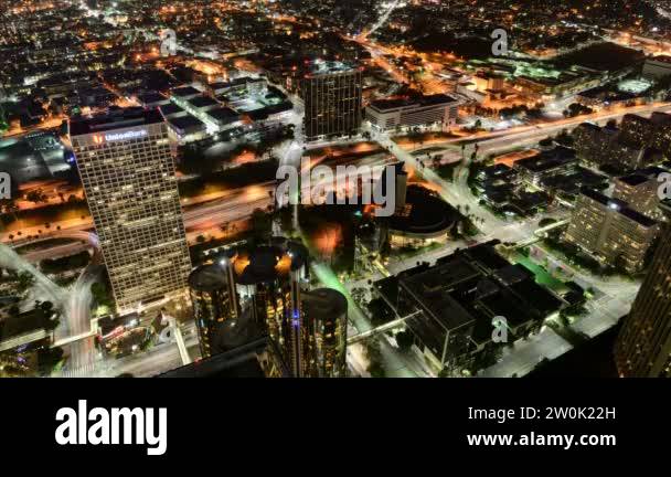 Overview of Downtown Los Angeles Stock Video Footage - Alamy