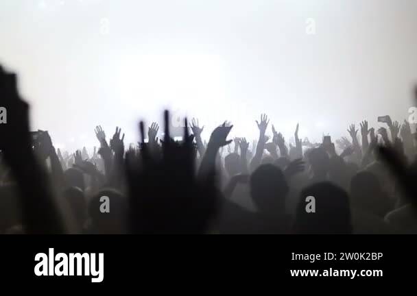 crowd applause concert stage and concert hall concert music festival ...