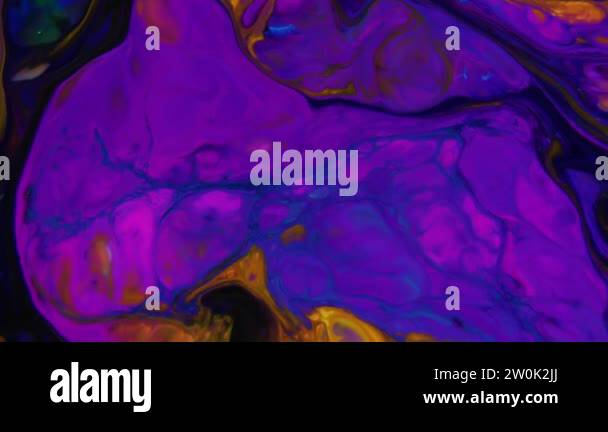 1920x1080 25 Fps. Very Nice Surface Moving Surface Liquid Paint ...