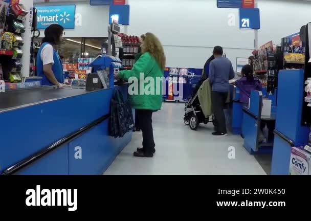 Walmart check out Stock Videos & Footage - HD and 4K Video Clips - Alamy