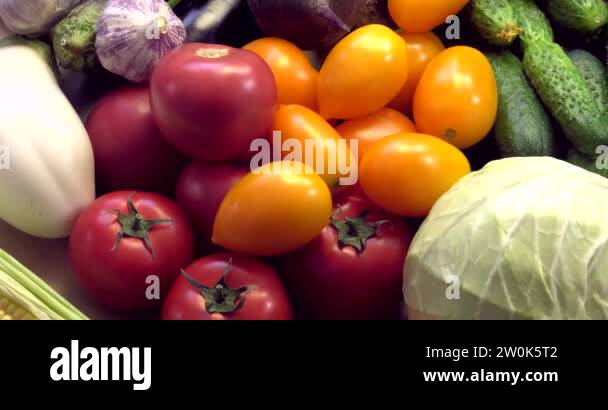 Background from organic vegetables without GMOs grown without ...