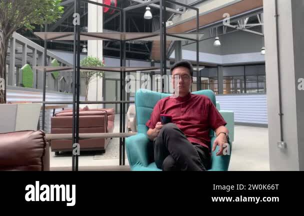 Portrait asian chinese businessman sitting Stock Videos & Footage - HD ...