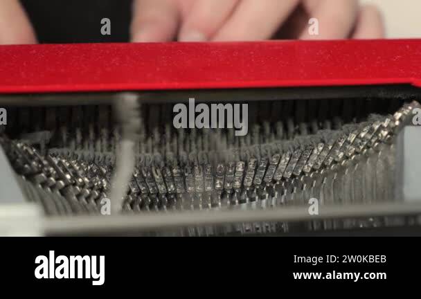 Typewriter keyboard layout Stock Videos & Footage - HD and 4K Video ...