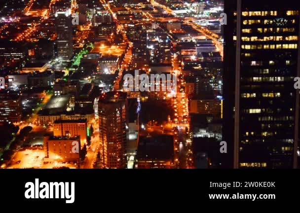 Overview of Downtown Los Angeles Stock Video Footage - Alamy
