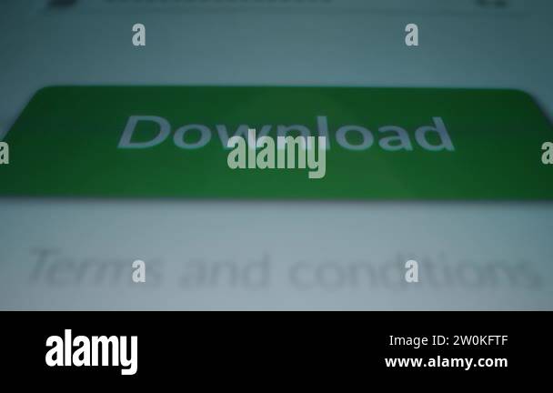 Close-up Macro Shot: Touch Screen Device with Open App Showing ...