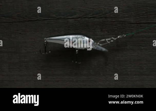 Wobbler small fish sharp hooks Stock Videos & Footage - HD and 4K Video ...