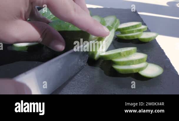 Chopped cucumber Stock Videos & Footage - HD and 4K Video Clips - Alamy