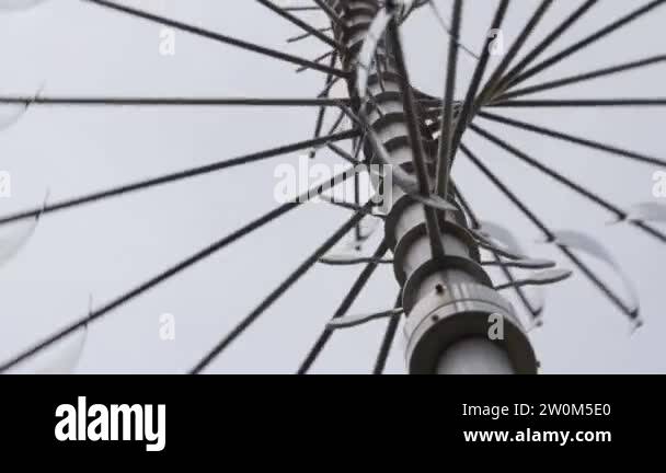 Wind Generator Mechanism. The tower mechanism of the wind generator ...