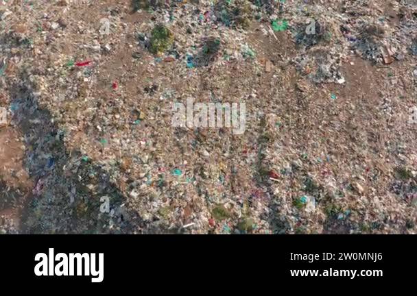 The huge garbage dump, the ecological disaster of our planet Stock ...