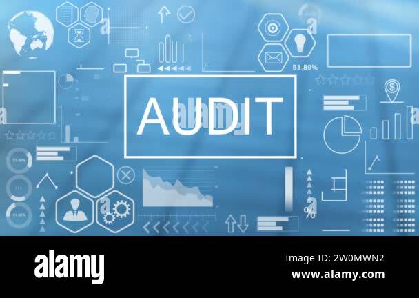 Audit, Animated Typography Stock Video Footage - Alamy