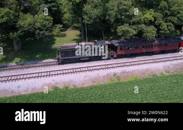 Lancaster, Pennsylvania, July 2019 - An Aerial View of a Diesel ...