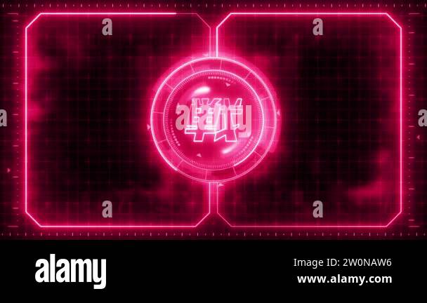 Futuristic sports game loop animation. Versus battle fight background ...