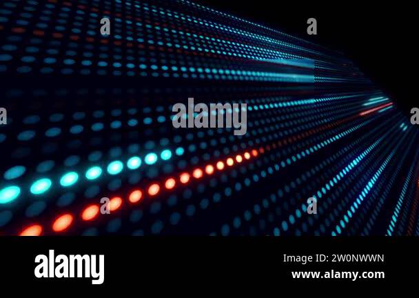 Abstract motion background with loop-able animation. Colorful random moving lights background ...
