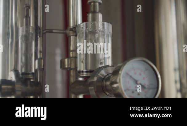 Factory craft beer pressure gauges Stock Videos & Footage - HD and 4K ...