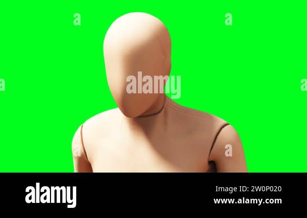 Dummy, mannequin animation. Phisical, motion blur. Realistic 4k ...