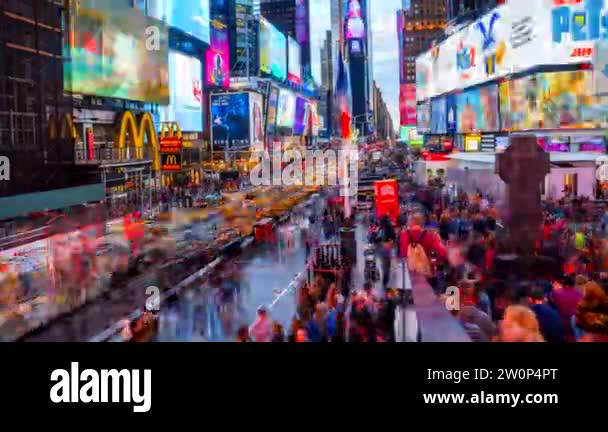 New york, usa time square Stock Videos & Footage - HD and 4K Video ...