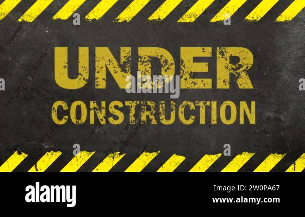 Black under construction banner Stock Videos & Footage - HD and 4K ...