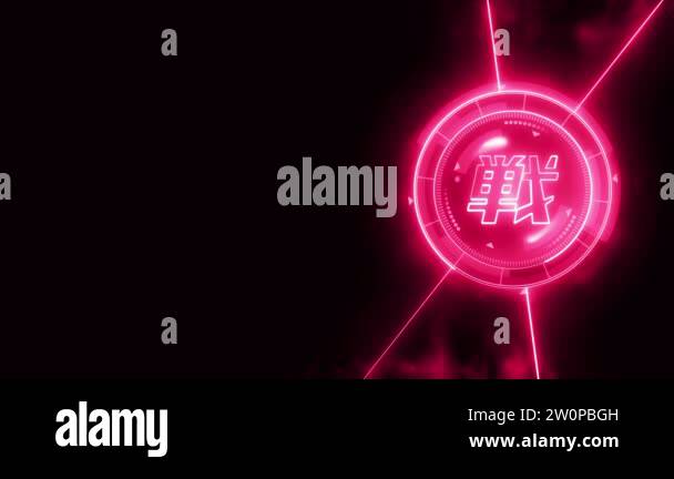 Futuristic sports game loop animation. Versus battle fight background ...