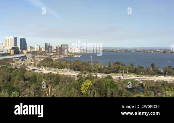 Skyline downtown perth capital Stock Videos & Footage - HD and 4K Video ...
