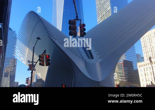 New york city world trade center blue lights Stock Videos & Footage ...