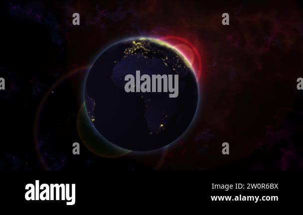 Earth shine sun circle Stock Videos & Footage - HD and 4K Video Clips ...