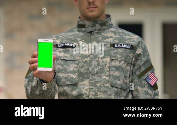 Army soldier standing holding showing military Stock Videos & Footage ...