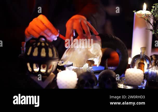 Magical religious ritual art Stock Videos & Footage - HD and 4K Video ...
