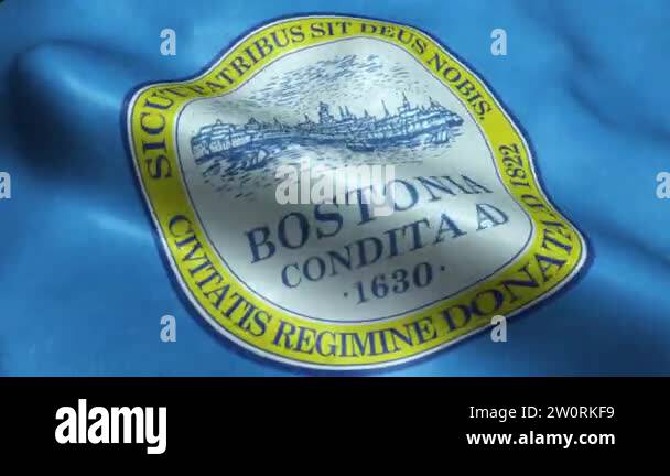 Boston city silhouette map Stock Videos & Footage - HD and 4K Video ...