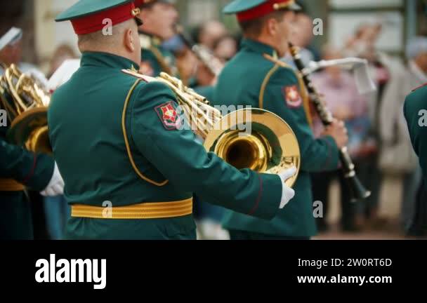 Soldiers playing musical instruments Stock Videos & Footage - HD and 4K ...