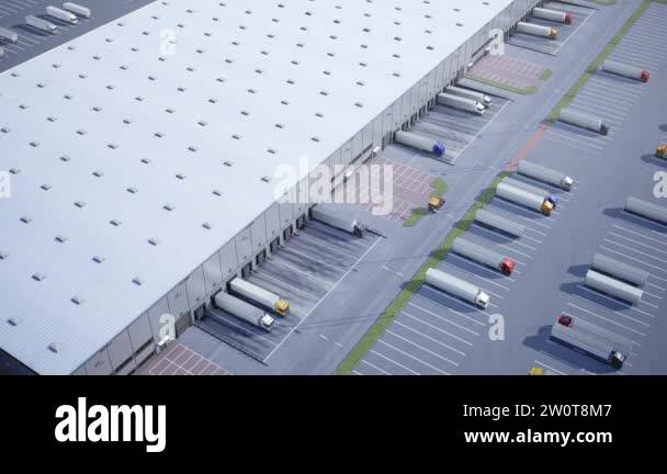 Trailer loading unloading docks Stock Videos & Footage - HD and 4K ...