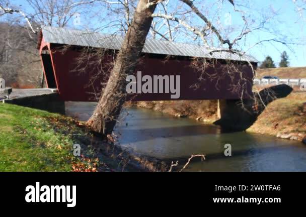 Simpson covered bridge in west Stock Videos & Footage - HD and 4K Video ...