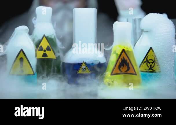 Flasks warning sign Stock Videos & Footage - HD and 4K Video Clips - Alamy