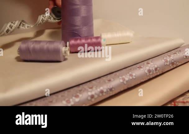 Sections with tissues of gentle bodily tones are folded neatly on each ...