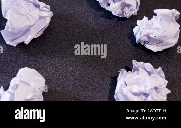 Scrunched paper Stock Videos & Footage - HD and 4K Video Clips - Alamy
