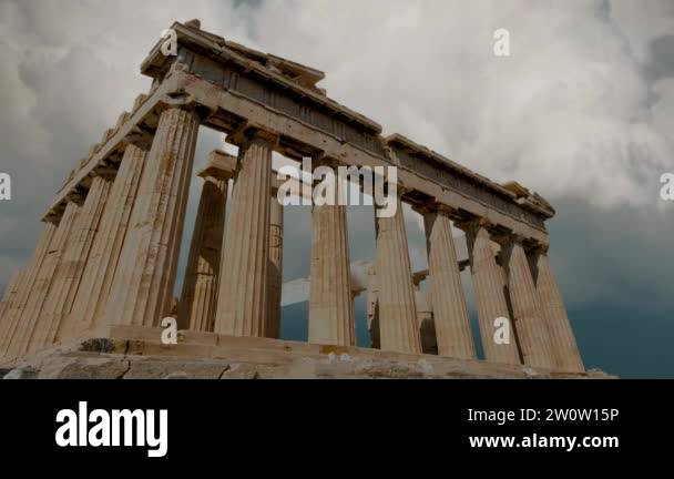 Ruins located parthenon temple Stock Videos & Footage - HD and 4K Video ...